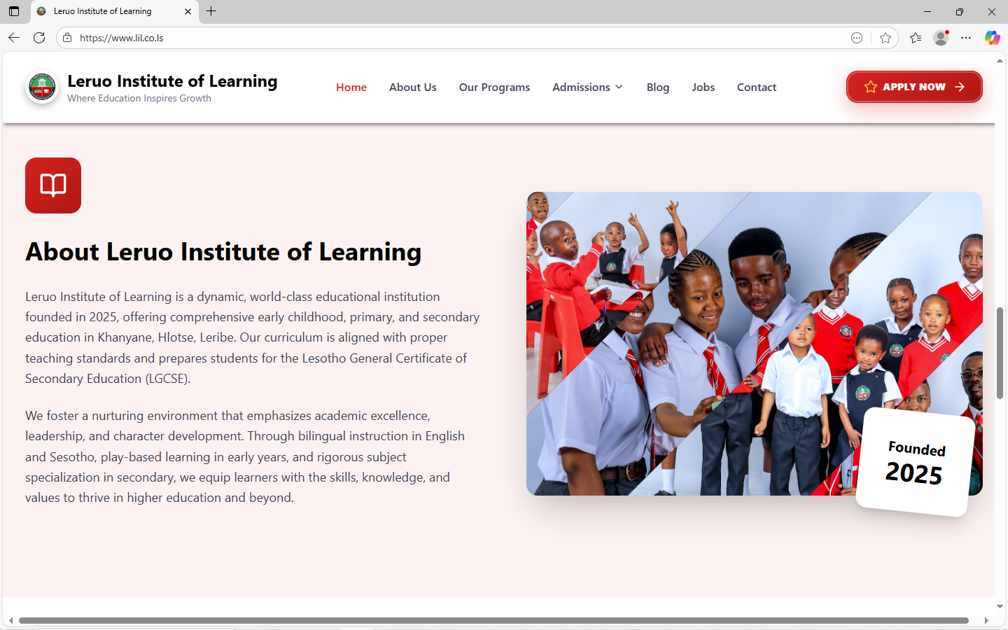 Leruo Institute of Learning